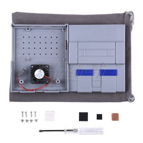 52pi nes style case enclosure snes case kit with c grandado