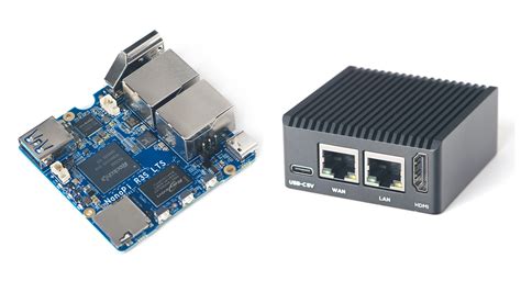 NanoPi R S LTS Dual Gigabit Ethernet Router Board Gains HDMI Output And Speaker Connector CNX