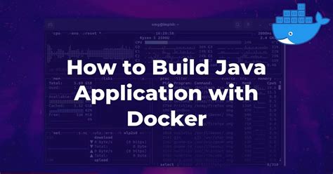 How To Build Java Application With Docker