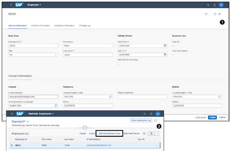 How To Create A User In Sap Ibp