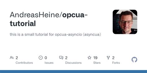 GitHub AndreasHeine Opcua Tutorial This Is A Small Tutorial For Opcua Asyncio Asyncua