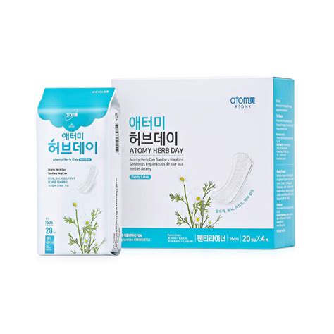 애터미 애터미 허브데이 생리대 팬티라이너 80매 위시버킷