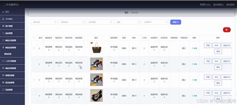 基于springbootmybatismysqlvue实现的二手商品交易平台管理系统设计与实现（附源码数据库项目部署视频教程项目所需软件工具），强烈推荐！ Csdn博客