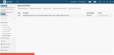 Ardor In Action Emulating Multi Signature Accounts On The Blockchain