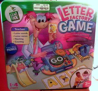 Leapfrog Letter Factory Game Collectors Edition 372045136