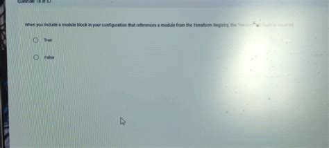 when you include a module block in your configuration that references a