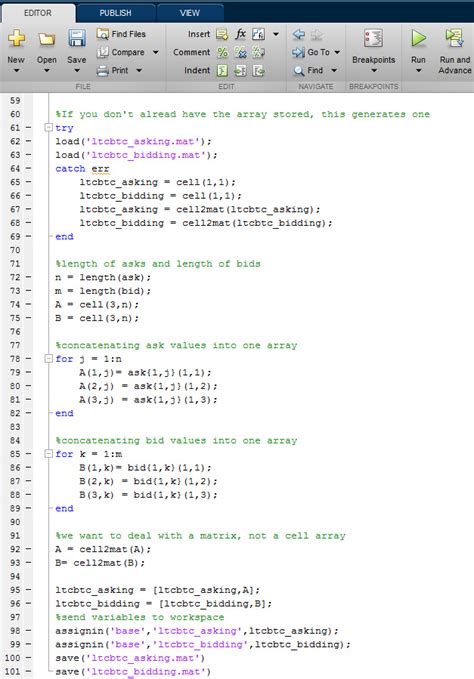 part 2 matlab neural networks and the btc e trading api data