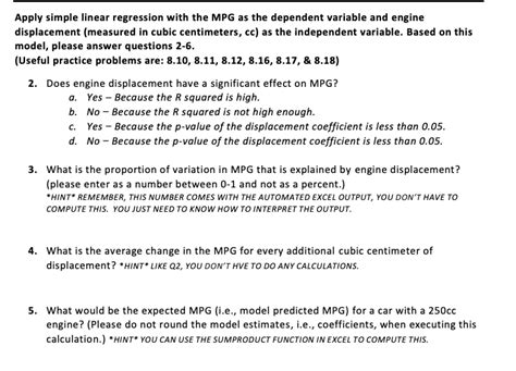 Solved Summary Output Begin Tabular Lr Hline