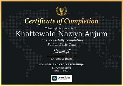 Khattewale Anjum On Linkedin Learntube Newcertification