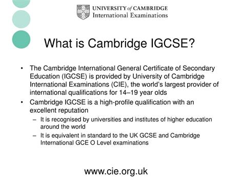Ppt Cambridge Igcse Powerpoint Presentation Free Download Id4138984