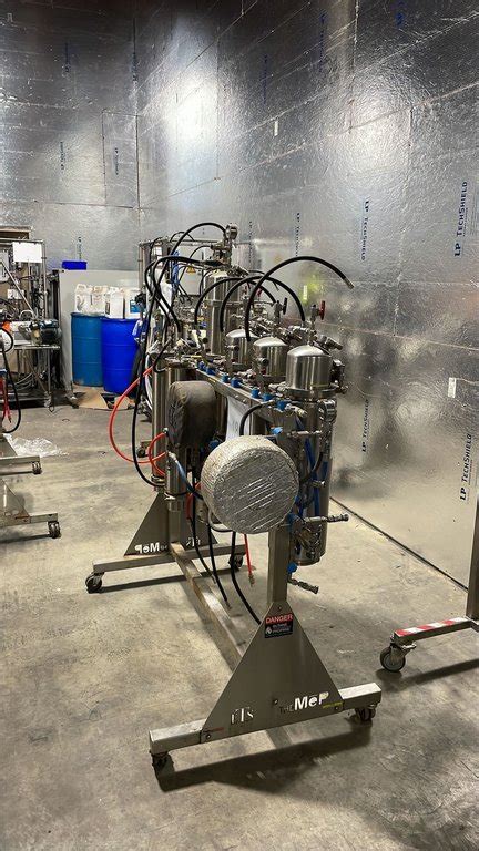 Used Extraction Tek Stainless Steel Mep Hcuc 30 L Modular Extraction Platform