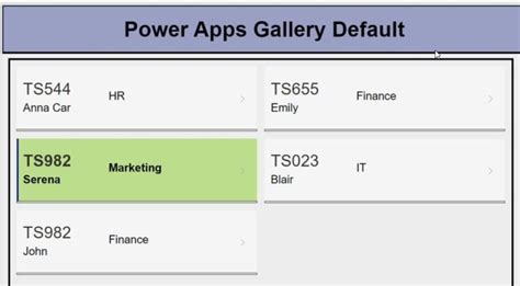 how to set default item in power apps gallery enjoy sharepoint