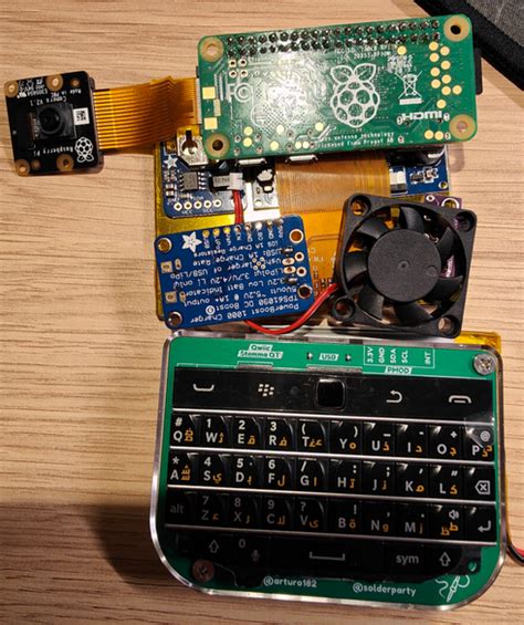 Paragon Project Blackberry Pi Cyberdeck Picockpit