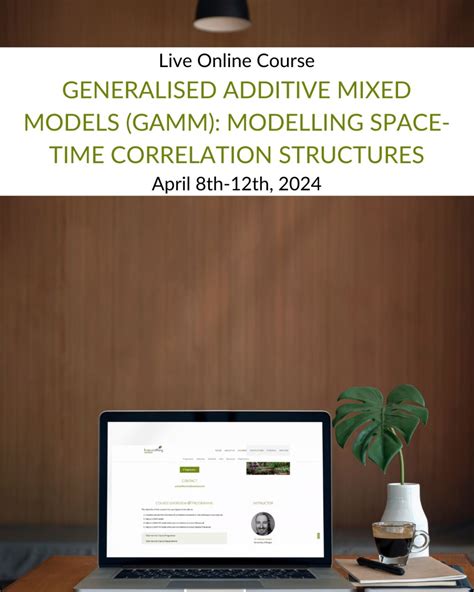 Generalised Additive Mixed Models Gamm Modelling Space Time
