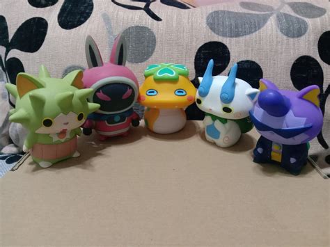Yokai And Friends Figure Set Of 5 3 4 Inches On Carousell