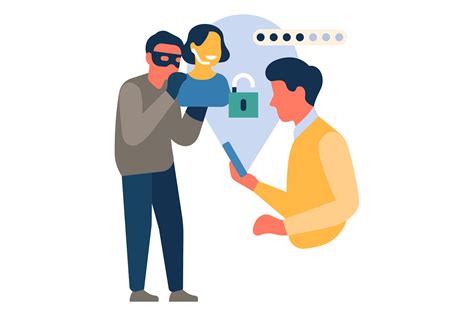 Scammer Stealing User Data Online Fraud Graphic By Vectorbum · Creative Fabrica