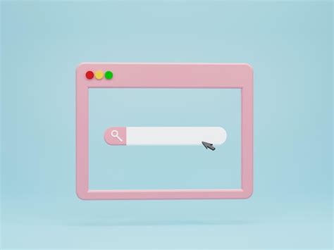 검색창 3d 이미지 Freepik에서 무료 다운로드