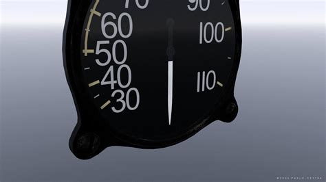 Japanese Oil Temperature Gauge 3d Model By Carlo Cestra