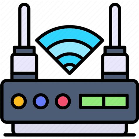 Wifi Router Internet Wireless Modem Icon Download On Iconfinder