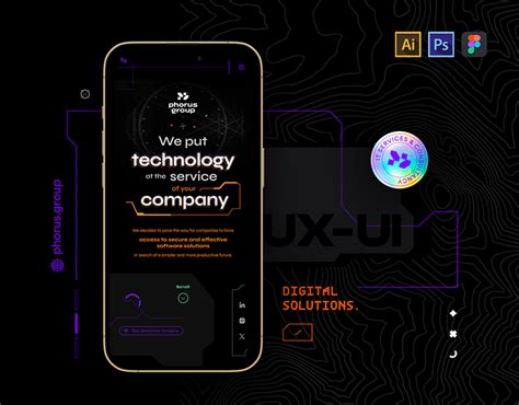 Phorus Group © Branding Web And Uxui Design Behance