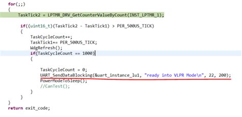 Solved S32k144 Can·t Go To Sleep Nxp Community