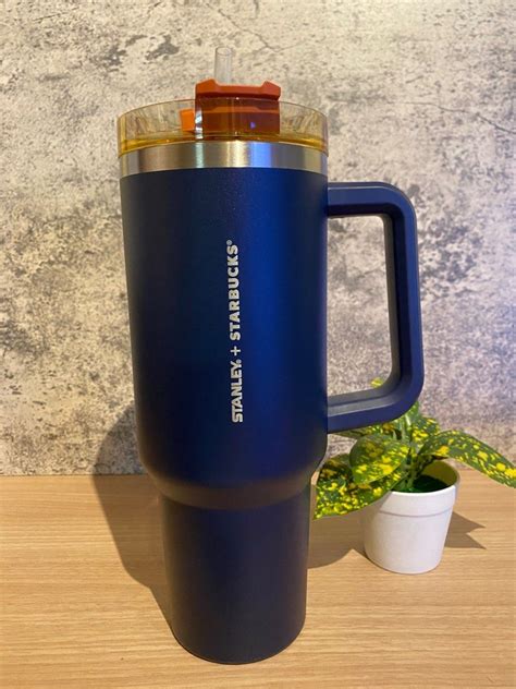 Starbucks X Stanley Navy Blue 40oz Philippines Exclusive Furniture