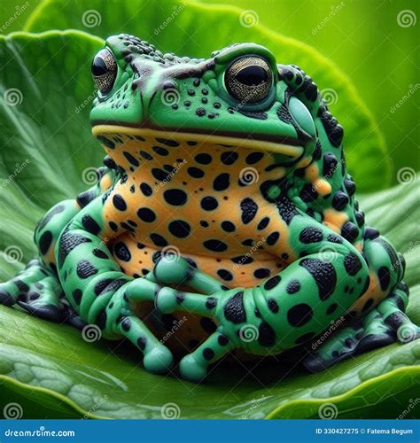 Oriental Fire Bellied Toad Male Green Leaf Oriental Fire Bellied Toad
