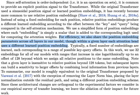 T5 Relative Position Embeddings · Issue 13397 · Huggingfacetransformers · Github