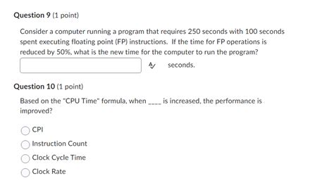 Solved Suppose It Takes 200 Ns To Run A Program On Machine