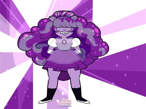 Au Purple Sapphire Done Using Gemsona Maker On Doll Divine R Stevenuniverse
