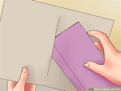 Ways To Make A Booklet WikiHow