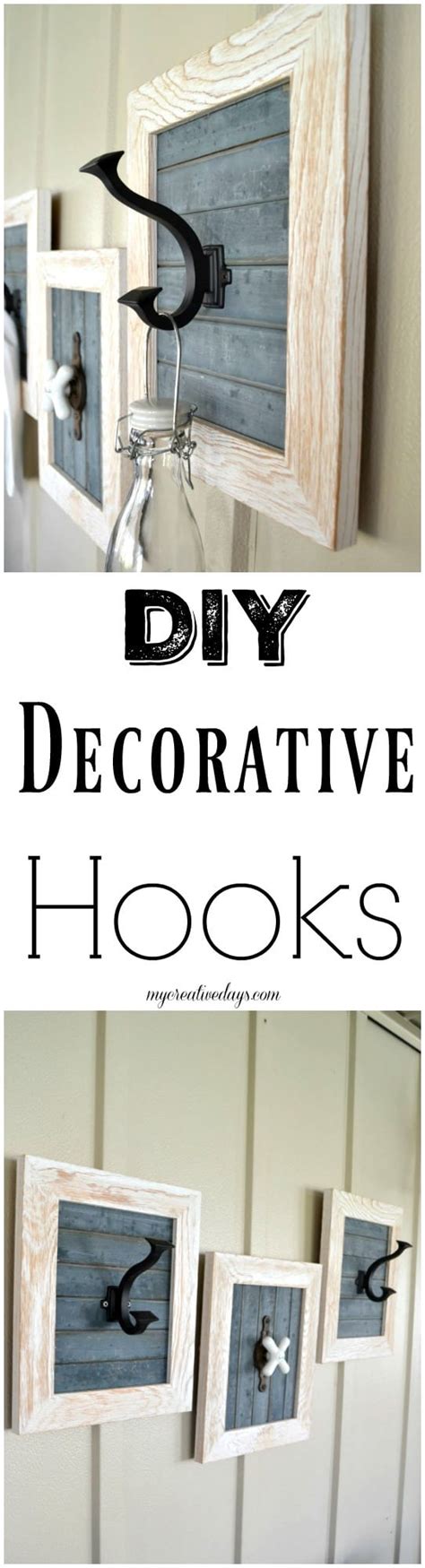 Diy Decorative Hooks That Can Be Used In Many Rooms In Your Home