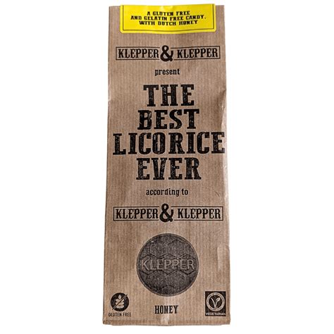 Klepper And Klepper The Best Licorice Ever Honey The Candy Bar
