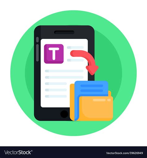 Mobile Data Transfer Royalty Free Vector Image