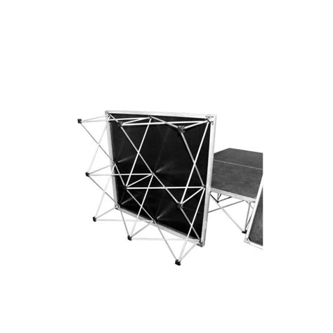 Stagex™ 32 Inch Aluminum Accordion Style Portable Stage Riser Sigmet