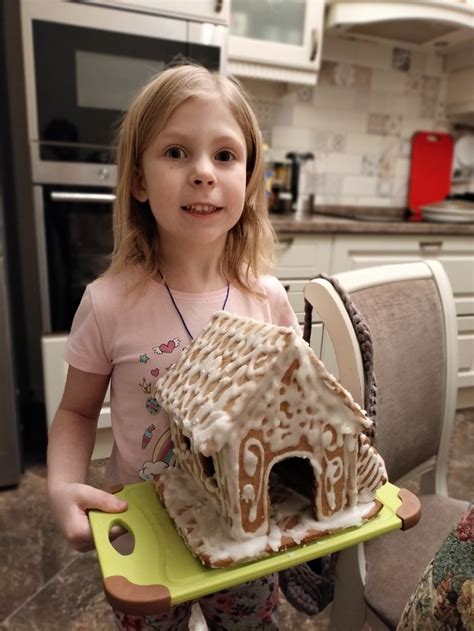 Пряничный домик своими руками 19 01 23 21 25 Пикабу