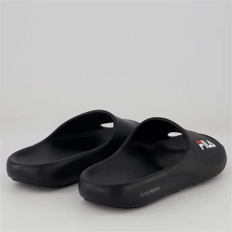 Chinelo Fila Drifter Foam Preto Futfanatics