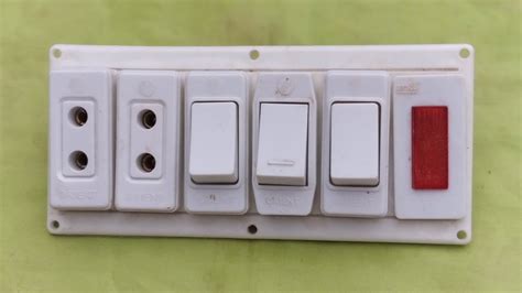 How To Make Electric Switch Electric Board Wiring Board Fitting Fa Electric YouTube