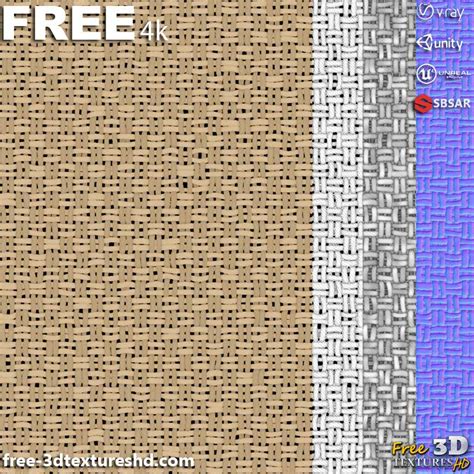 Plain Weave Square Fabric Substance Sbsar Free Download Pbr Texture 3d High Resolution For Unity