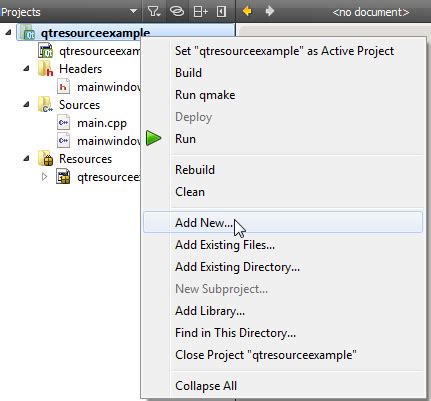 How To Embed An Icon In A Qt Application