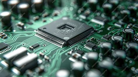 Premium Photo 3d Rendering Of Circuit Board Technology Background Cpu And Gpu Concept