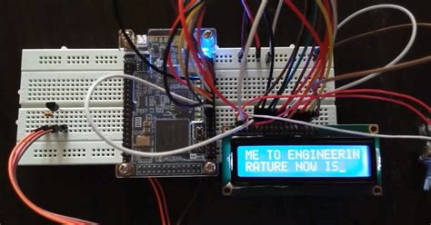 Display LCD 16x2 With FPGA Code Process Xtra Note