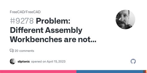 Problem Different Assembly Workbenches Are Not Compatible · Issue