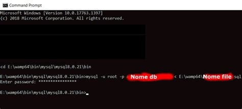 Esportare Ed Importare Un Database Mysql Grande Oggi è Un Altro Post