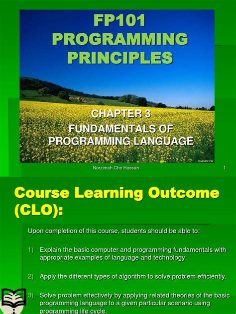 Chapter 3 Fundamentals Of Programming Language Download Free Pdf Control Flow Databases