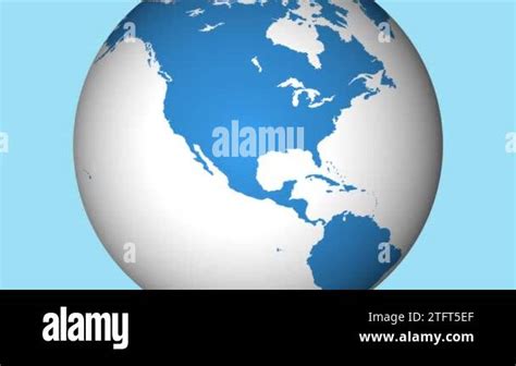 Satellite Spinning Around The World Concept K Animation Satellites
