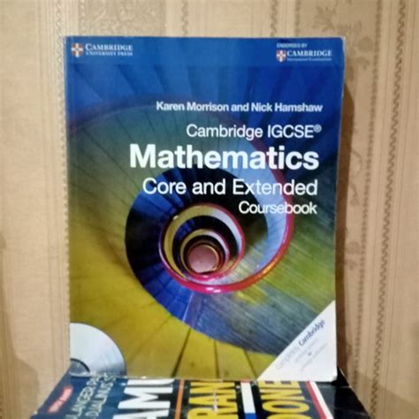 Jual Ori Cambridge Igcse Mathematics Core And Extended Coursebook Tanpa Cd Shopee Indonesia