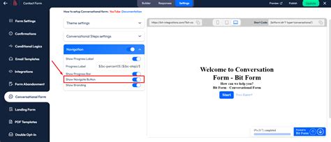 Conversational Form Bit Form