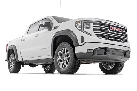 Pocket Fender Flares Gci Carbon Black Gmc Sierra 1500 2wd4wd 2019