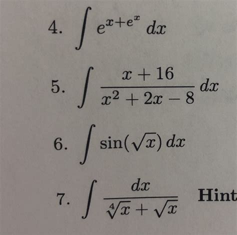Solved Solve By Integration Integration By Parts
